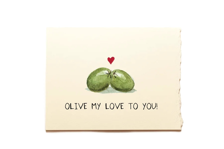 Love & Friendship Card – Olive My Love | Piccola Arte